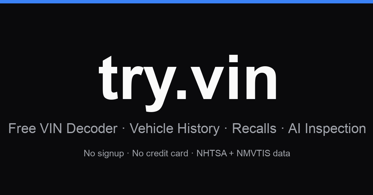 2026 Toyota Grand Highlander Recalls — NHTSA Ratings & Complaints | try.vin